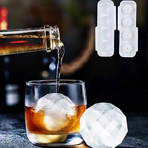 Ice Cube Trays ， Tray Balls, Ice Moulds Ice Cube Maker Plastic Ice Tray Ice Ball Mould Long Ice Cube Tray Plastic Ice Cube Tray Ice Cube Trays Large Plastic Ice Cube Trays White,A (Color : White, Si