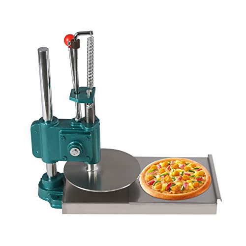 9.5inch Manual Pastry Press Machine Commercial Dough Pizza Bread Pies Maker Stainless Steel Household Pizza Press for Home,Commercial