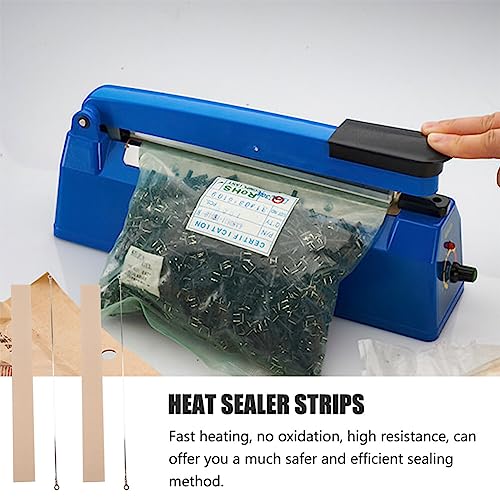 Impulse Sealer Replacement Parts 8 Pack Sealer Sealing Heating Strips Heat Sealer Replacement Strips Hand Sealer Heat Strips for Replacement Heat Seal Strips