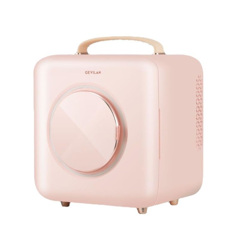 Cosmetic skin care products refrigerated beauty small refrigerator storage mask heating thermostat preservation special (Pink)