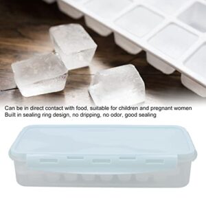 Udavivi Ice Cube tray,Double Layer Ice Mould Box - 1.7L, 64 Grid, Soft Silicone, DIY Ice Cube Mold Maker