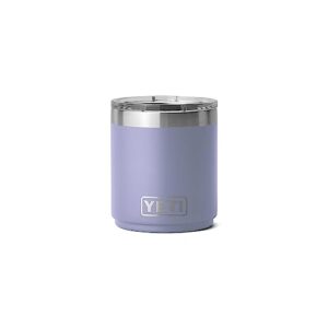 YETI Rambler 10 oz Stackable Lowball 2.0, Vacuum Insulated, Stainless Steel with MagSlider Lid, Cosmic Lilac