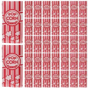 100pcs popcorn popcorn packaging bag disposable containers cardboard paper organizer snack containers french fry holder party popcorn bags individual popcorn box small popcorn bags