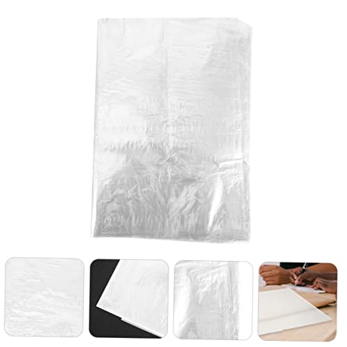 ULTECHNOVO 100 Pcs Heat Shrink Plastic Bag PVC Shrink Flat Bags Heat Sealing Shrink Bags Small Gifts Shrink Wrap Bags Plastic Sealable Bags Clear Packing Bags Packing Shrinking Bags Shoe Bag