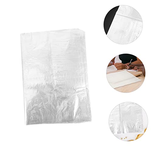 ULTECHNOVO 100 Pcs Heat Shrink Plastic Bag PVC Shrink Flat Bags Heat Sealing Shrink Bags Small Gifts Shrink Wrap Bags Plastic Sealable Bags Clear Packing Bags Packing Shrinking Bags Shoe Bag