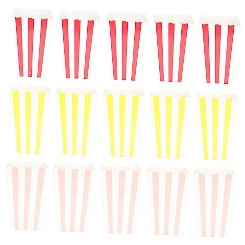 60pcs Popcorn Boxes Popcorn Box Green Decor Disposable Snack Containers Disposable Containers Popcorn Bowl Popcorn Container Popcorn Bucket Paper Party Snack Container Soft