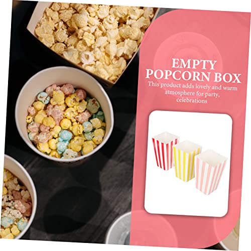 60pcs Popcorn Boxes Popcorn Box Green Decor Disposable Snack Containers Disposable Containers Popcorn Bowl Popcorn Container Popcorn Bucket Paper Party Snack Container Soft