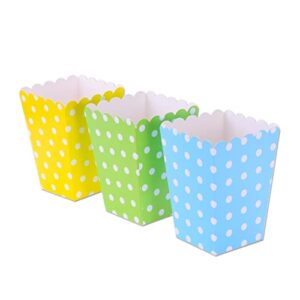 ultechnovo 36pcs popcorn boxes popcorn cartons popcorn holder popcorn case container polka dot popcorn boxes popcorn containers