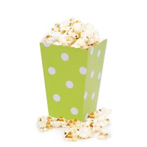 ULTECHNOVO 36pcs Popcorn Boxes Popcorn Cartons Popcorn Holder Popcorn Case Container Polka Dot Popcorn Boxes Popcorn Containers