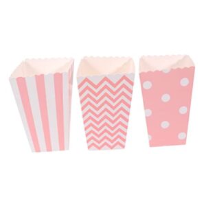 upkoch 36pcs popcorn box paper candy container paper popcorn box popcorn holders disposable containers candy containers candy snack box party supplies popcorn paper box white cardboard