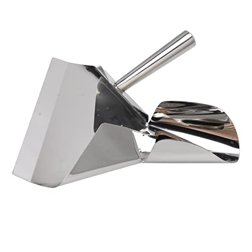 Popcorn Scoop Food French Fries Rustproof Stainless Steel Shovel Bagger Scooper Fry for Cinemas Buffet