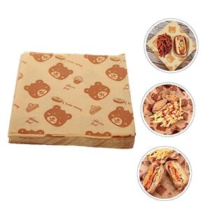 Sandwich Paper Wraps 500pcs Sandwich Wrappers Burger Wrappers Sandwich Wrapping Paper Food Wax Paper Sheets Sandwich Wrapping Sheets Paper Sandwich Paper Wrap Sheets Cheese Paper