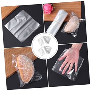 STOBOK 400 Pcs Plastic Film Plastic Packaging Bags Clear Wrapping Paper Gift Candles Clear Wrapping Bags Heat Packaging Wrappers Shrink Wrap Heat Sealer Pof Laminating Film Shrink Bag