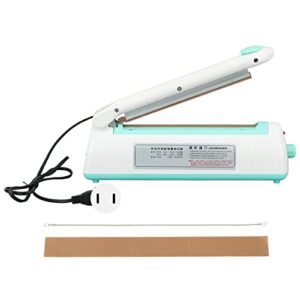 Manual Bag Sealer, Manual Bag Sealer Length 200mm Easy to Use Wide Compatibility 210W Pulse Fast Heating for Kitchen (US Plug 110V)