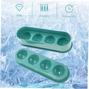 BESTonZON 3pcs Ice Tray Mold Square Ice Cube Maker Silicone Candle Mold Chocolate Silicone Molds 13-grid Ice Ball Tray 13-grid DIY Ice Mold Candles Ice Making Tray Ice Mold Mould Ice Mould