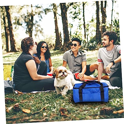 ULTECHNOVO Insulated Bag Cake Containers Beverage Container Foldable Basket Foldable Picnic Basket Insulated Shopping Bags Collapsible Baskets Insulation Thermal Bag Pizza Delivery Bag Large