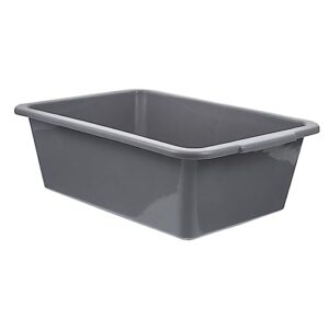 childweet storage bins plastic storage tub plastic tubs utility tote commercial tote tubs utility bus box storage box storage basket sink household wash basin grey white storage bins