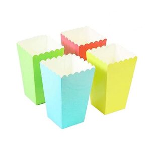 popcorn holder 8pcs popcorn boxes dot design popcorn box popcorn cartons polka dot decorate popcorn boxes popcorn containers