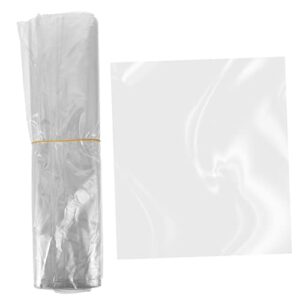 solustre 100pcs shrink film shrink plastic bags for packaging shrink film wrap shrink sealer bags plastic sealer machine transparency film shrink wrap bags packaging bag shrink bag soap pof