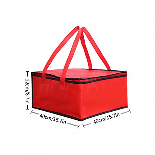 Insulated Food Delivery Bag Meal Grocery Tote Insulation Bag for Hot and Cold Food Large Capacity Reusable Warming Bag