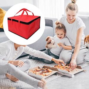 Insulated Food Delivery Bag Meal Grocery Tote Insulation Bag for Hot and Cold Food Large Capacity Reusable Warming Bag