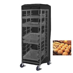 MagiDeal Baker Rack Cover, Waterproof, Bakery Single Rack Cover, Pan Rack Cover for Kitchen