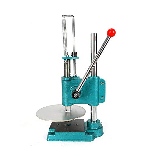 NATICRISI Pizza Dough Press Machine,9.5" Pizza Pastry Press Machine，Household Manual Pastry Press Machine Pasta Maker for Home, Kitchen & Commercial Use