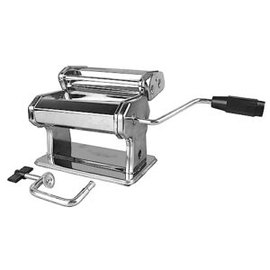 Hand Crank Noodle Making Machine Bright Finish Noodle Pressing Machine With Resistance 0.5-2.5mm For Household Use