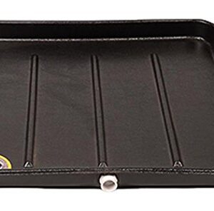 Diversitech A/C Secondary Plastic Condensate Drain Pan, 24" x 24", Black (6-2424L) & 6-2626L Drain Pan, Plastic, 26" x 26", Large