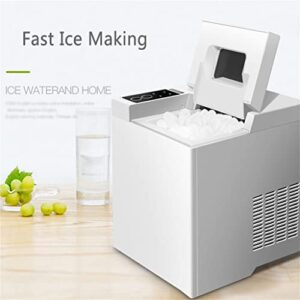 Ice Cube Makers, 15KG/24H Commercial Electric Ice Ice Cube Machine Small Milk Tea Shop Coffee Shop Desktop Ice Maker