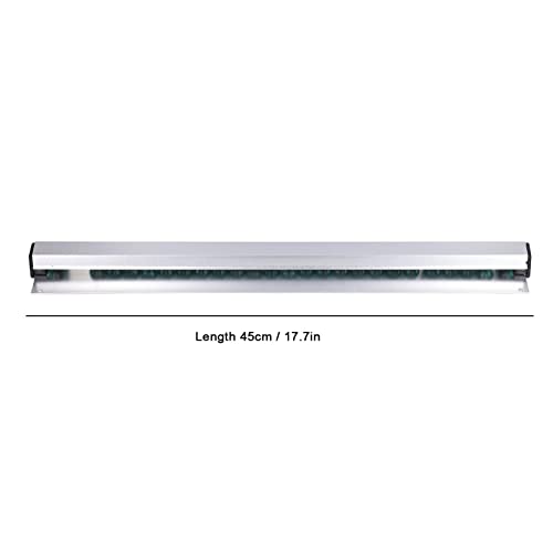 Aluminum Ticket Rack, Wall Mounted Sliding Ticket Rack, Kitchen Restaurant Order Rack for Restaurant, Coffee Shop, Bar (Length 45cm)