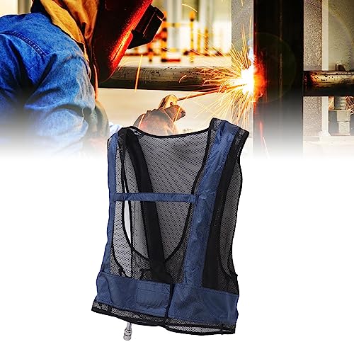 TMISHION Air Conditioner Waistcoat Vortex Tube Cooling Vest, Size, Safe Materials, Compressed Air for High Temperature Environment Air Conditioner Waistcoat Worker Cooling Vest