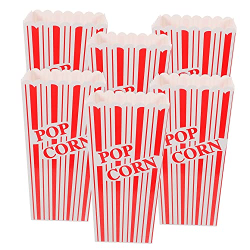 NOLITOY 30 Pcs Popcorn Popcorn Bucket Disposable Popcorn Bags Classic Popcorn Container Popcorn Packaging Boxes Snack Box for Snack Containers Disposable Snack Containers Snack Bag