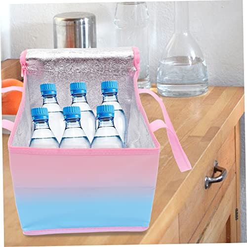 ULTECHNOVO Cake Insulation Bag Lunch Bag Cooler Decorative Outdoor Decor Camping Decor Food Transport Hot Food Bag Food Delivery Bag Portable Insulation Bag Folding Thermal Pouch Grocery Bags