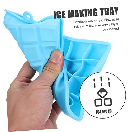 KJHBV 3pcs Silicone Ice Box Sphere Ice Mold Pet Treat Container Tiny Ice Maker Ice Cube Case Silicone Ice Cube Tray Ice Grid Maker Ice Mold Mould Ice Silicone Mold Ice Making Tray Manual