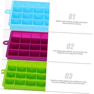 KJHBV 3pcs Silicone Ice Box Sphere Ice Mold Pet Treat Container Tiny Ice Maker Ice Cube Case Silicone Ice Cube Tray Ice Grid Maker Ice Mold Mould Ice Silicone Mold Ice Making Tray Manual