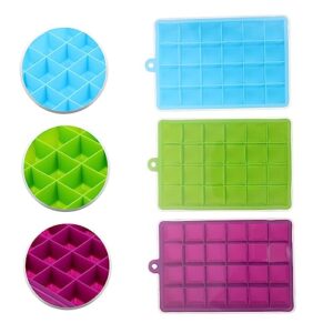 KJHBV 3pcs Silicone Ice Box Sphere Ice Mold Pet Treat Container Tiny Ice Maker Ice Cube Case Silicone Ice Cube Tray Ice Grid Maker Ice Mold Mould Ice Silicone Mold Ice Making Tray Manual