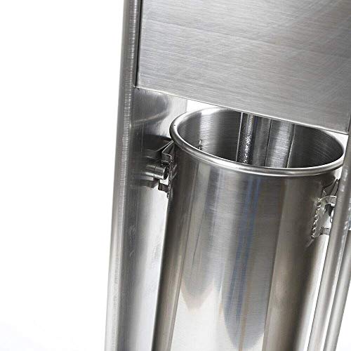 Commercial Manual Churro Maker with 5L Tank, Stainless Steel, 4 Nozzles, Vertical, 26X12X2.2 Inches - Ideal for Restaurants and Bakeries