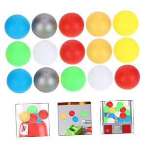 NOLITOY 50pcs Lottery Machine Props Pong Balls Number Ball Vending Machine Vending Machines Filler Lottery Free Throw Small Colored Ball Candy Beer Lottery Ball Game Ball Letter