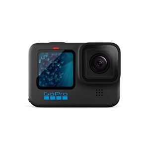 GoPro HERO11 Black - Waterproof Action Camera & Dual Battery Charger + 2 Enduro Batteries (HERO11 Black/HERO10 Black/HERO9 Black) & Cameras Floaty (HERO11 Black/HERO10 Black/HERO9 Black)