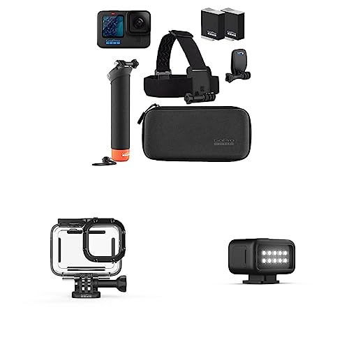 GoPro HERO11 Black Accessory Bundle & Protective Housing (HERO11 Black/HERO10 Black/HERO9 Black) - Official Accessory & Light Mod - Official Accessory