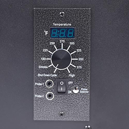 Digital Thermostat Kit,Digital Temperature Controller Electric Wood Pellet Smoker Grill Part (Knob Type)