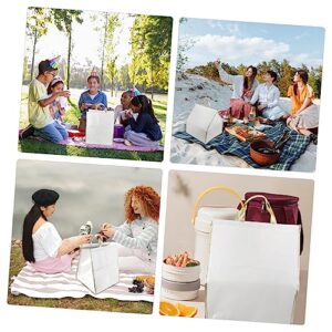 BESPORTBLE Packing Insulation Bags Cooler Bags Insulated Thermal Bag Food delivery Bag Food Storage Bag Grocery Bag Carrier Tote Bags Portable Food Bag nonwoven peritonealwaterproof