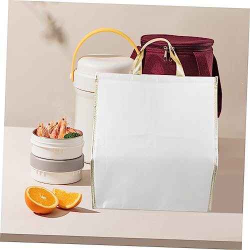 Kisangel Tote Bags Packing Insulation bags insulated grocery bag disposable cooler insulated food delivery bag cooler bag tote bags cake groceries nonwoven peritonealwaterproof