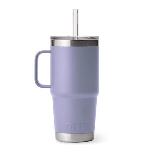 YETI Rambler 25 oz Straw Mug, Vacuum Insulated, Stainless Steel, Cosmic Lilac