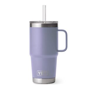 YETI Rambler 25 oz Straw Mug, Vacuum Insulated, Stainless Steel, Cosmic Lilac