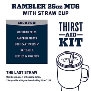 YETI Rambler 25 oz Straw Mug, Vacuum Insulated, Stainless Steel, Cosmic Lilac