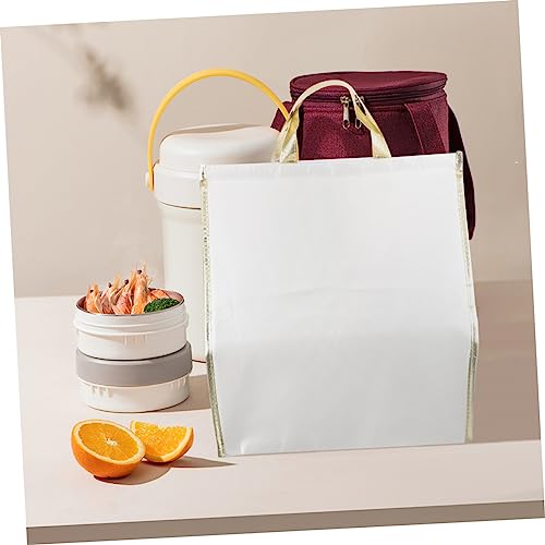 INOOMP Tote Bags food delivery aluminum tote cooler nonwoven peritonealwaterproof Packing Insulated Bag