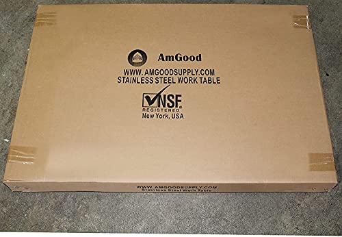 AmGood Double OverShelf Stainless Steel NSF - Many (36" Long x 18" Deep)