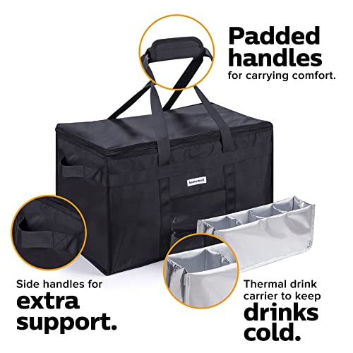 Homemell Insulated Bags - 3 Large Bags